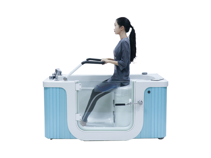 Lower limb bow wave bubble hydrotherapy bathtub - Rehabilitation ...